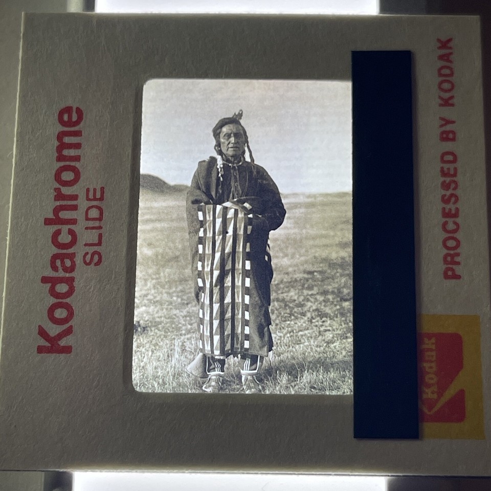 1010 Edward Curtis “Man” Hidatsa Sioux Native American Photo 35mm Art ...