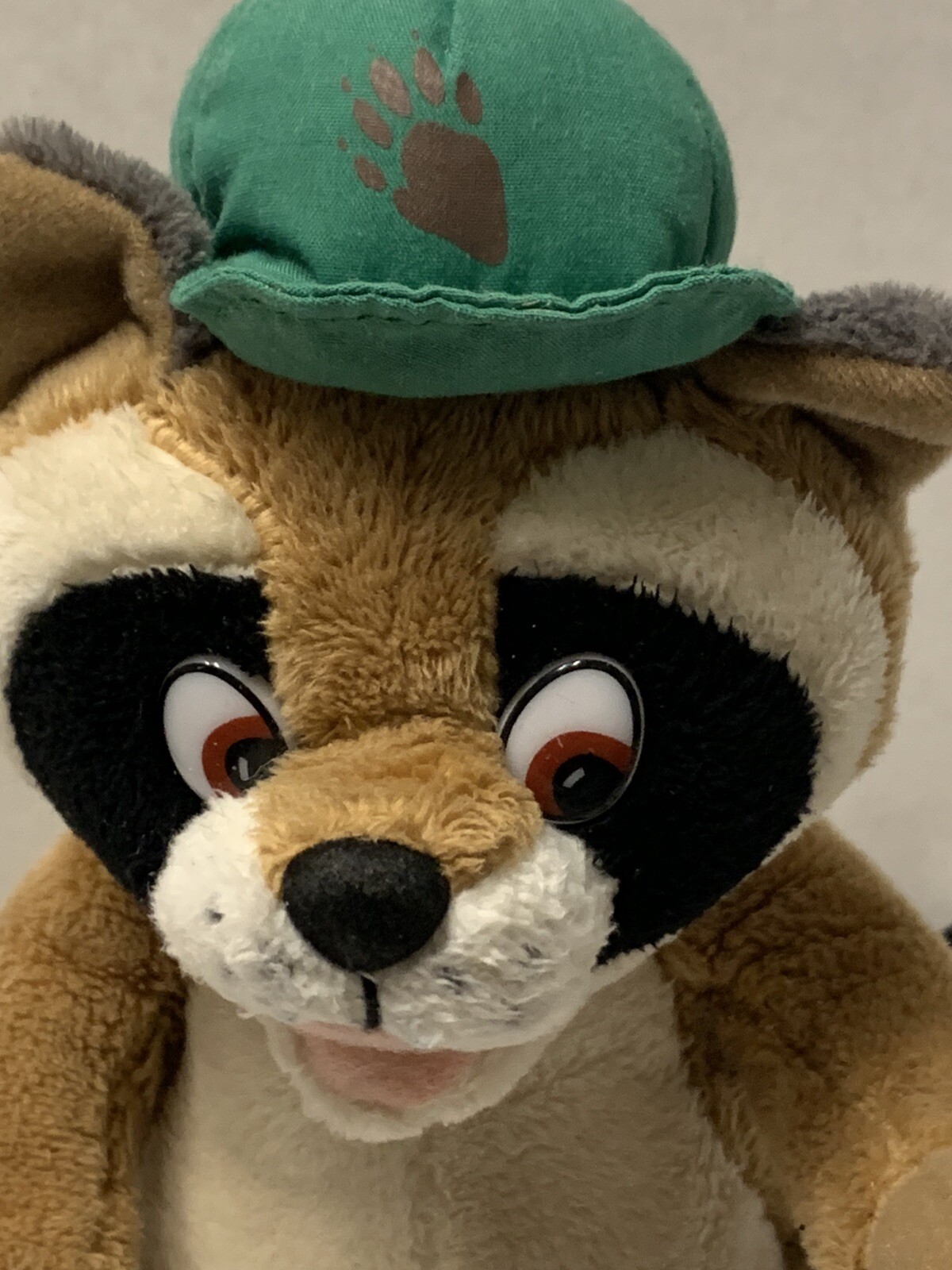 Vintage National Wildlife Federation RANGER RICK RACCOON 8" Plush ...