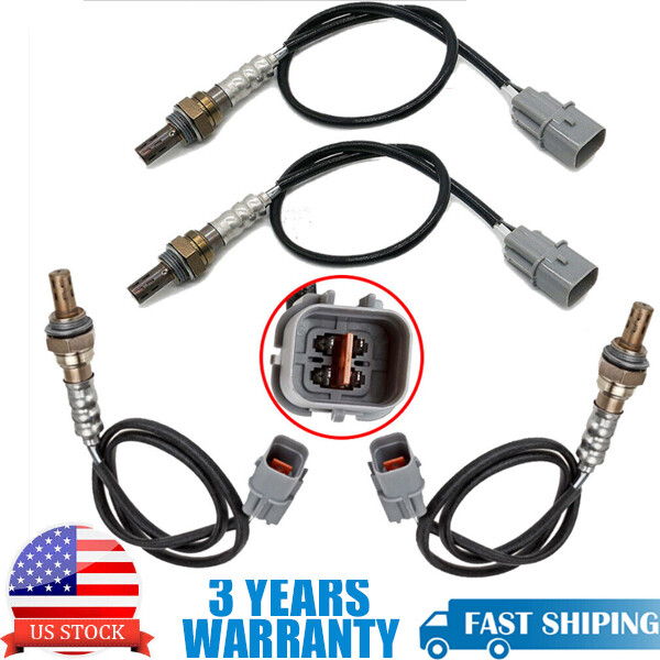 4PC Oxygen O2 Sensor 1&2 For 2003-09 Hyundai Tucson, 2005-2010 Kia ...