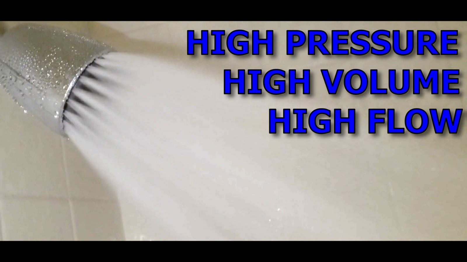 The Seinfeld "Commando 450" High Flow Shower Head High Pressure 10.5 ...