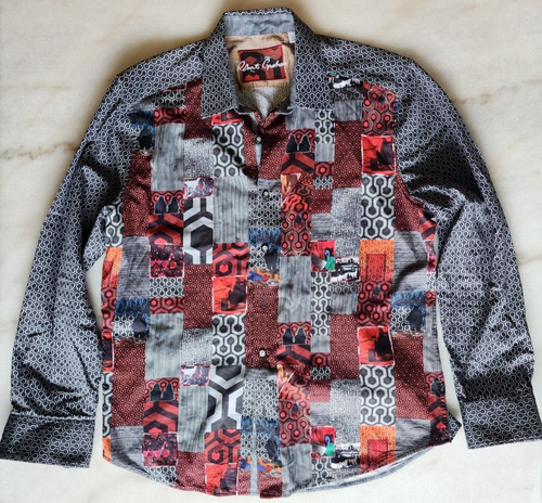 Robert Graham Snowbound Limited Ed 237 XL The Shining Halloween Mens Shirt READ | eBay
