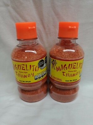 2 X Miguelito Chamoy Chilito Polvo Mexican Candy Chili Powder 250g Ea ...