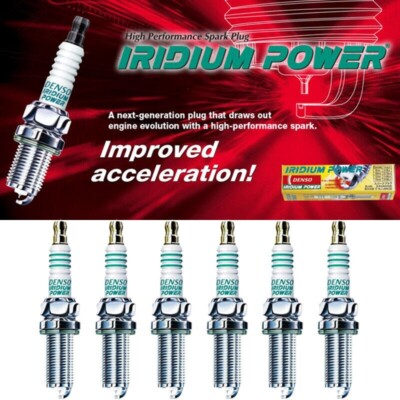 Genuine DENSO Iridium Power Spark Plugs Set of 6 IKH20 / 5344 | eBay