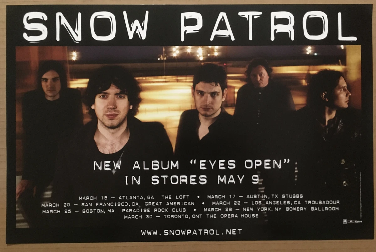 Snow Patrol Poster