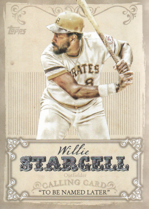2013 Topps Baseball Calling Card #CC-6 Willie Stargell | eBay