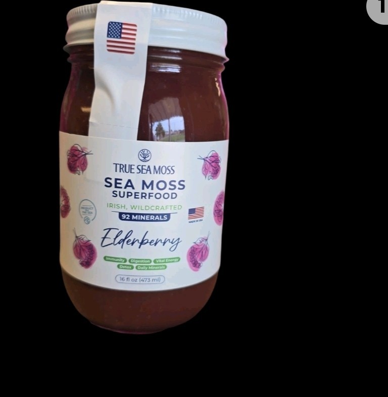 Seamoss Elderberry 6 Jars | eBay
