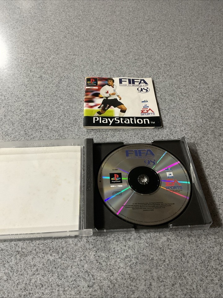FIFA Road To World Cup 98 (Sony PlayStation 1 1998) Video Game Amazing ...