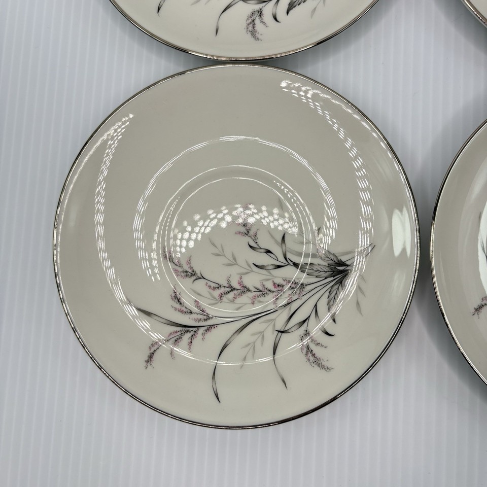 ARCADIAN - Prestige Fine China Garden Queen Teacup & Saucer Set of 4 ...