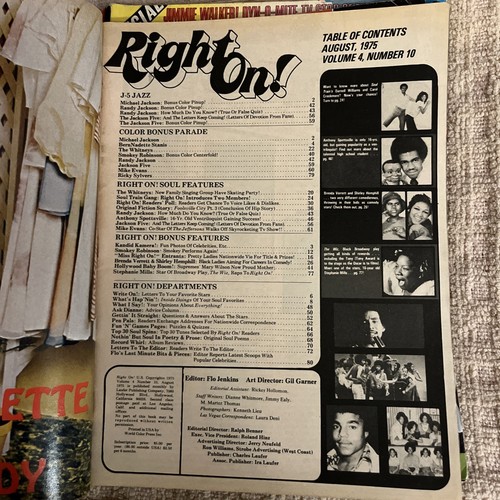 Right On! Magazine August 1975 | eBay