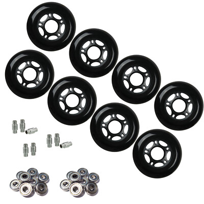 Outdoor Rollerblade Inline Hockey Fitness Skate Wheels 80mm 82A ...