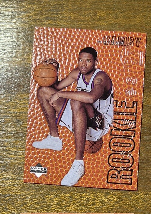 Marcus Camby 1996-97 Upper Deck Rookie Exclusives RC Insert #R5 Toronto ...