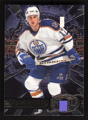1996 Metal Universe #188 Rem Murray Rookie Edmonton Oilers | eBay