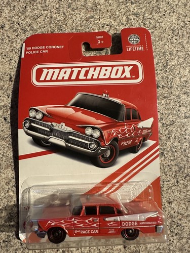 2024 Matchbox Target Red Edition Exclusive '59 Dodge Coronet Police Car ...