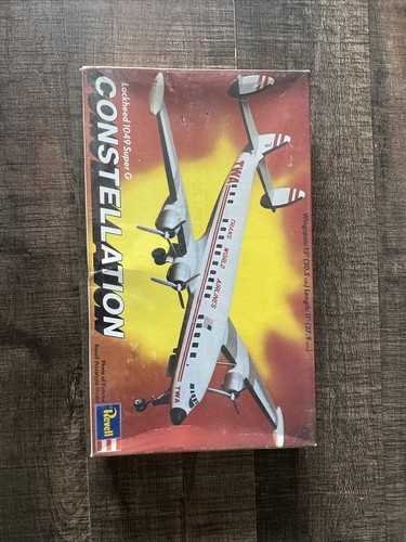 Lockheed 1049 Super G Revell No Scale Rare Vintage Plastic Airplane ...