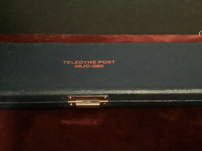 Vintage Teledyne Post 38JC-060 Rail Compass Complete In Original Case ...