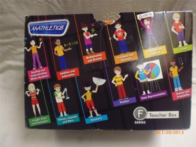 MATHLETICS TEACHER BOX SERIES F 23 VOLUMES EDUCATIONAL HOME SCHOOLING ...