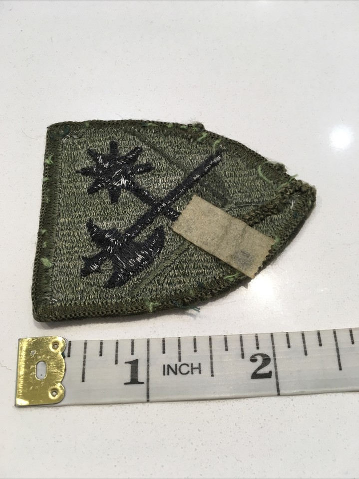VIETNAM ERA PATCH U.S. ARMY 194th ARMORED BRIGADE Subdued Merrowed ...