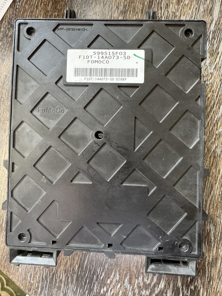 2013-2016 FORD ESCAPE SE FWD 1.6L BCM BCU BODY CONTROL MODULE FUSE BOX ...