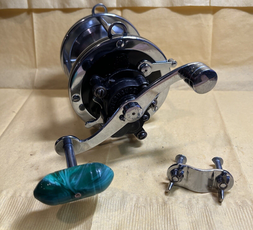 Penn Senator 4/0 113 Fishing Reel w/ Rare 9:1 High Gear Powerhouse ...