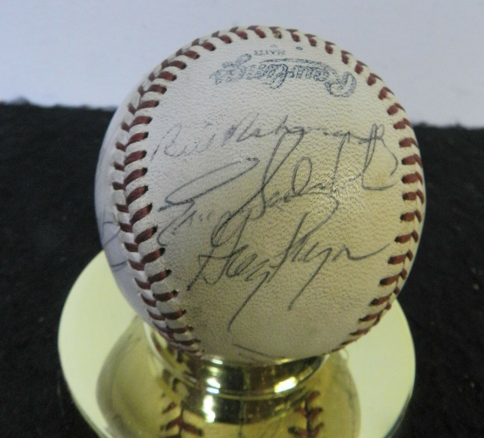1978 CHICAGO WHITE SOX AUTOGRAPH SIGNED MLB BALL 12 ORIGINAL SIGNATURES ...