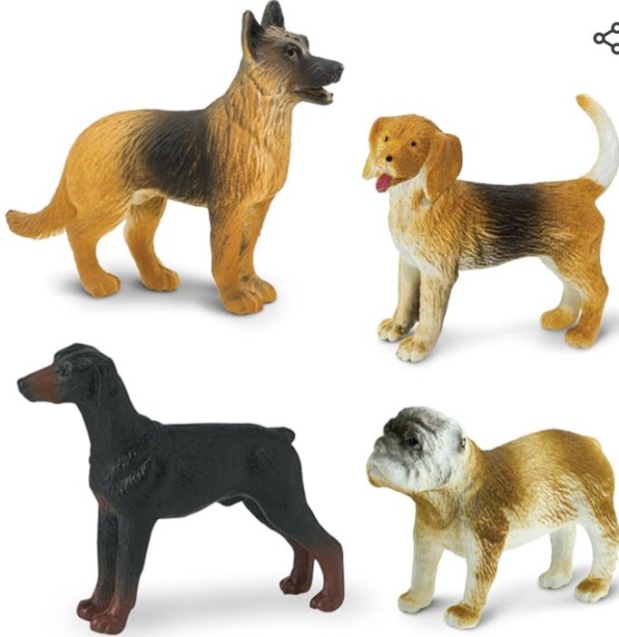 Safari Ltd Dogs TOOB® Miniature Toy Figurine Set for Kids | eBay