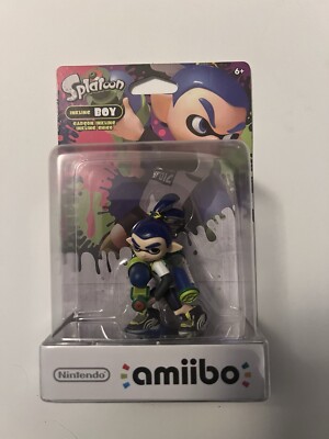 Nintendo Splatoon Blue Inkling Boy amiibo FACTORY SEALED! | eBay