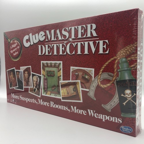 Clue Master Detective Board Game | Hasbro | Ages 10+ | 3-10 Players ...