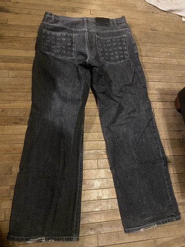 G Unit Jeans Mens 32 W X 32 L Straight Black denim 50 Cent Rare Good ...
