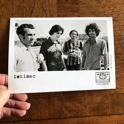 Latimer Indie Music Group Rare 5X7 Press Photo #2 | eBay