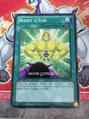Carte Yu Gi Oh BOOST D'EGO YS13-FR025 x 3 | eBay