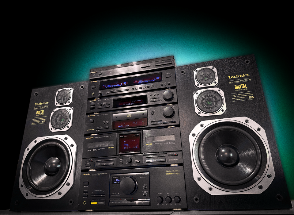 TECHNICS TOWER SU-X920D 🌈RaRe🌈 Stereo Component System | eBay UK