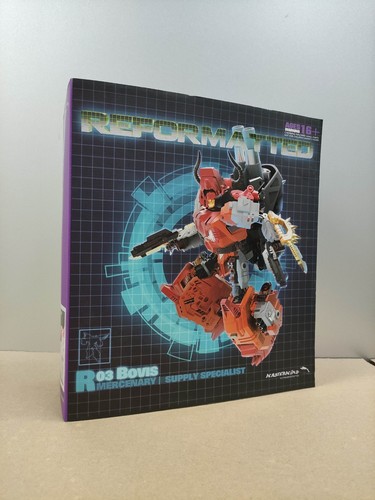 Mastermind Creations Reformatted MMC Transformers R03 Bovis Figure | eBay
