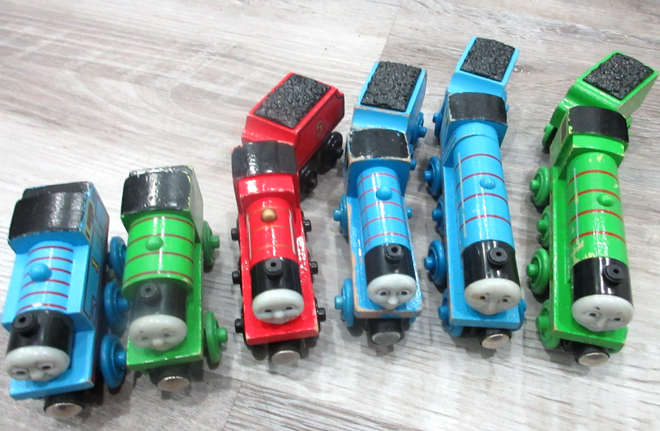 Thomas & Friends Wooden Railway Train Lot Edward Henry Gordon James ...