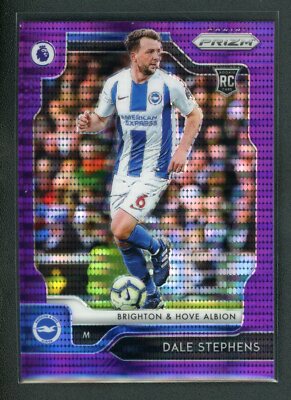 2019-20 DALE STEPHENS 32/75 PANINI PRIZM PREMIER LEAGUE PURPLE ROOKIE RC #25 | eBay