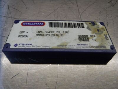 Stellram Carbide Inserts QTY10 DNMG150408E-2B / DNMG432A-2B NL30 ...