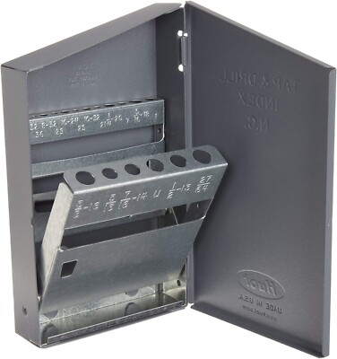 Drill America Tap and Drill Index/Case, #6-32 - 1/2"-13 NC (9 Sizes ...