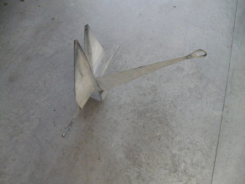 11 lb 4 oz, Danforth T 2500 Fluke Style Boat Anchor | eBay