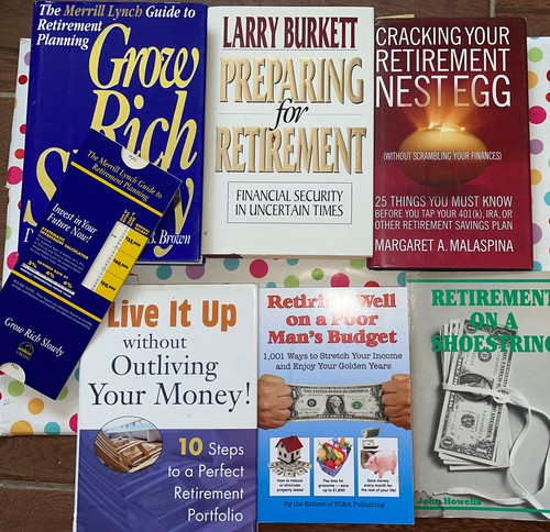 Lot Of 6 RETIREMENT PLANNING Live It Up Poor Man s Budget Merrill Lot Of 6 RETIREMENT PLANNING Live It Up Poor Man s Budget Merrill