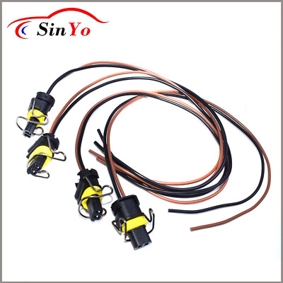 4x Pigtail Connector IPR VGT Solenoid For Ford Powerstroke 6.0L/6.7L/7 ...