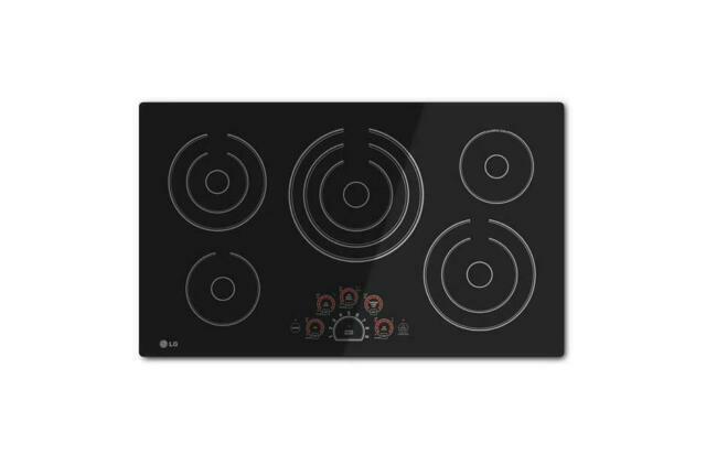 LG LCE3610SB 36 inch Electric Cooktop for sale online | eBay