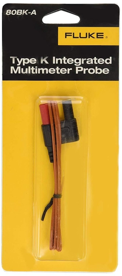 Fluke 80BK-A Integrated DMM Temperature Probe w/NIST | eBay