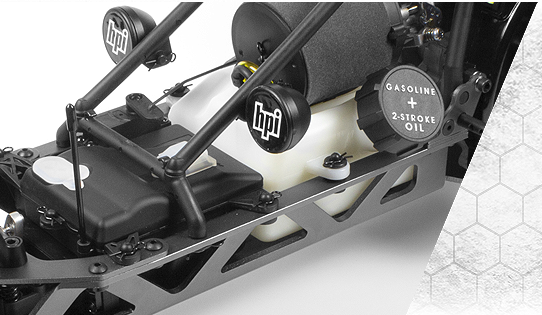 HPI Baja 5B Gas Powered 2 Stroke Desert Buggy 1/5 RC Car Kit Dirt Oval ...