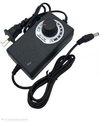 3-12V Fan Speed Controller & Power Supply 100-240V AC to 3-12V DC 36W ...