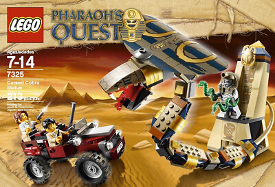 Lego Cursed Cobra Statue 7325 Pharaoh's Quest Minifigure Building Set ...