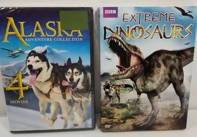 2 DVDs - BBC Extreme Dinosaurs + Alaska Adventure Collection - SEALED ...