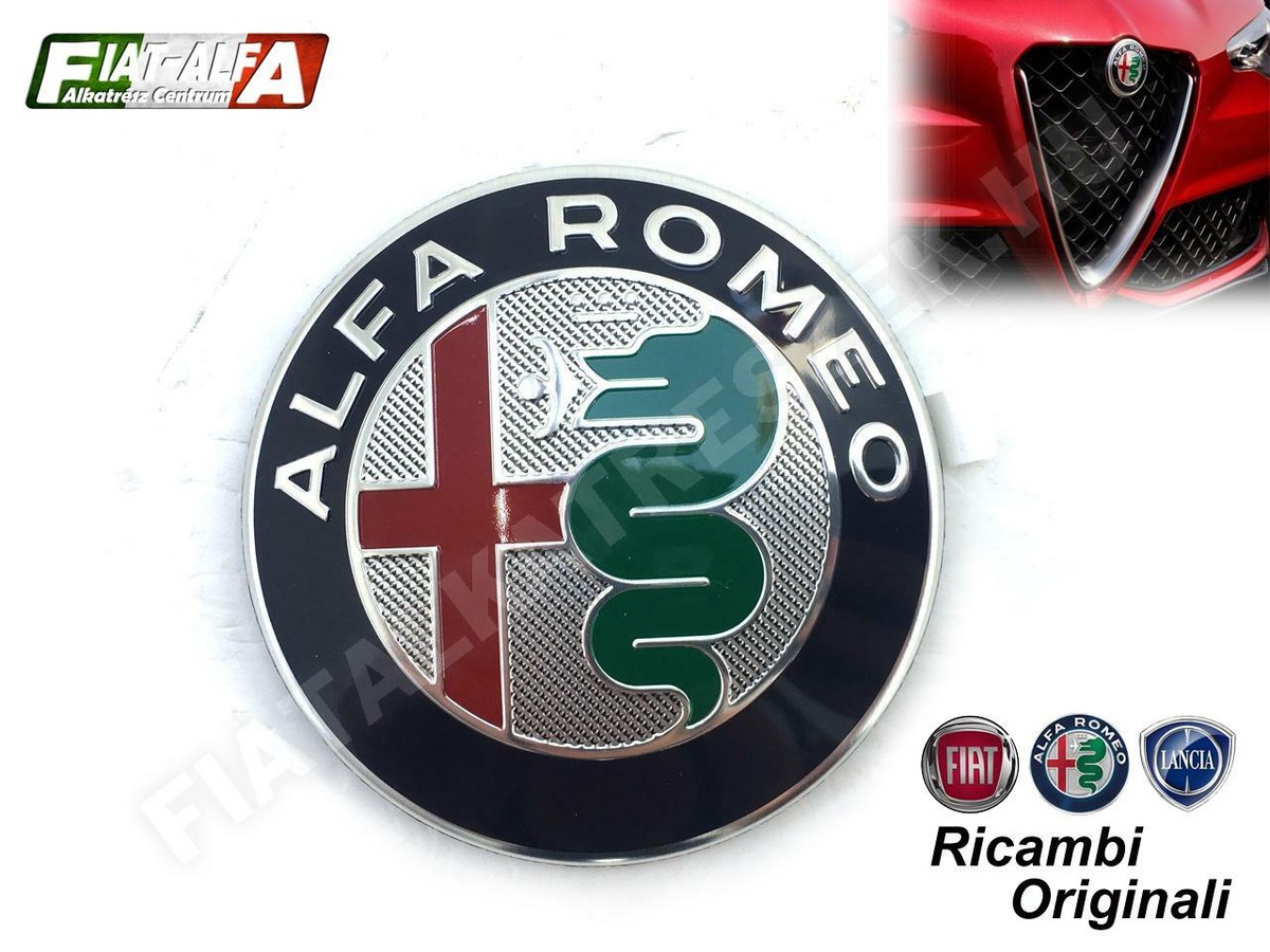 Pin Del Logotipo De Alfa Romeo Alfa Romeo Embleem Logo 74 MM New Style