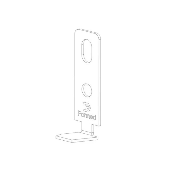 Gola System C Profile Horizontal Rail Handle For Fixing Between Doors ...