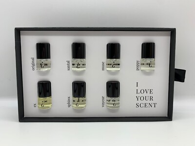 Riddle Oil Sample Kit Gift Set Original, Ex, Santal, Sphinx, Muse ...