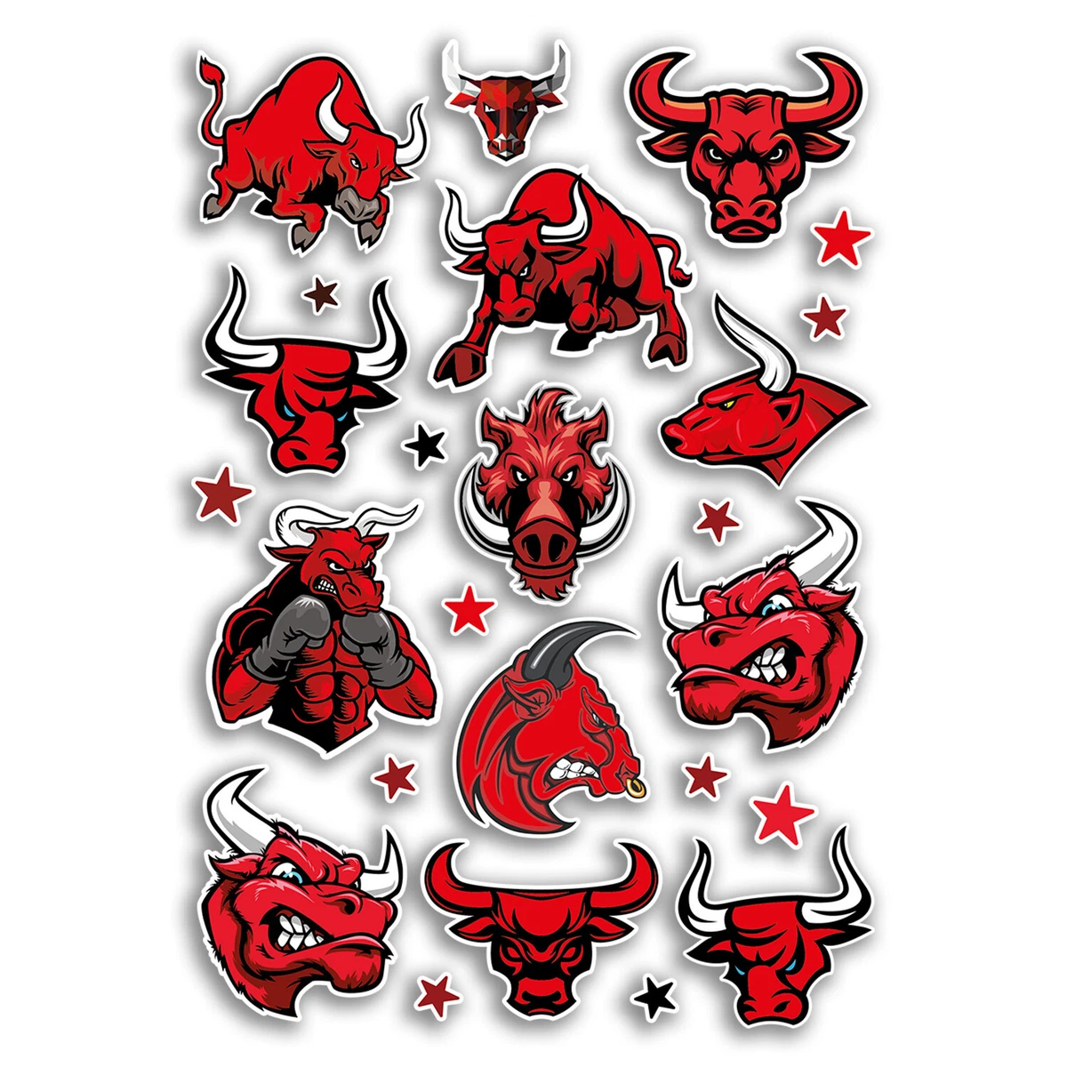 Red Bull Stickers Vinyl