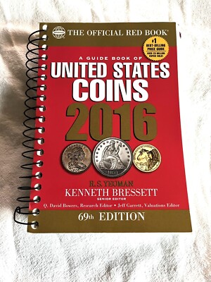 2016 The Official Red Book A Guide Book of United States Coins ...